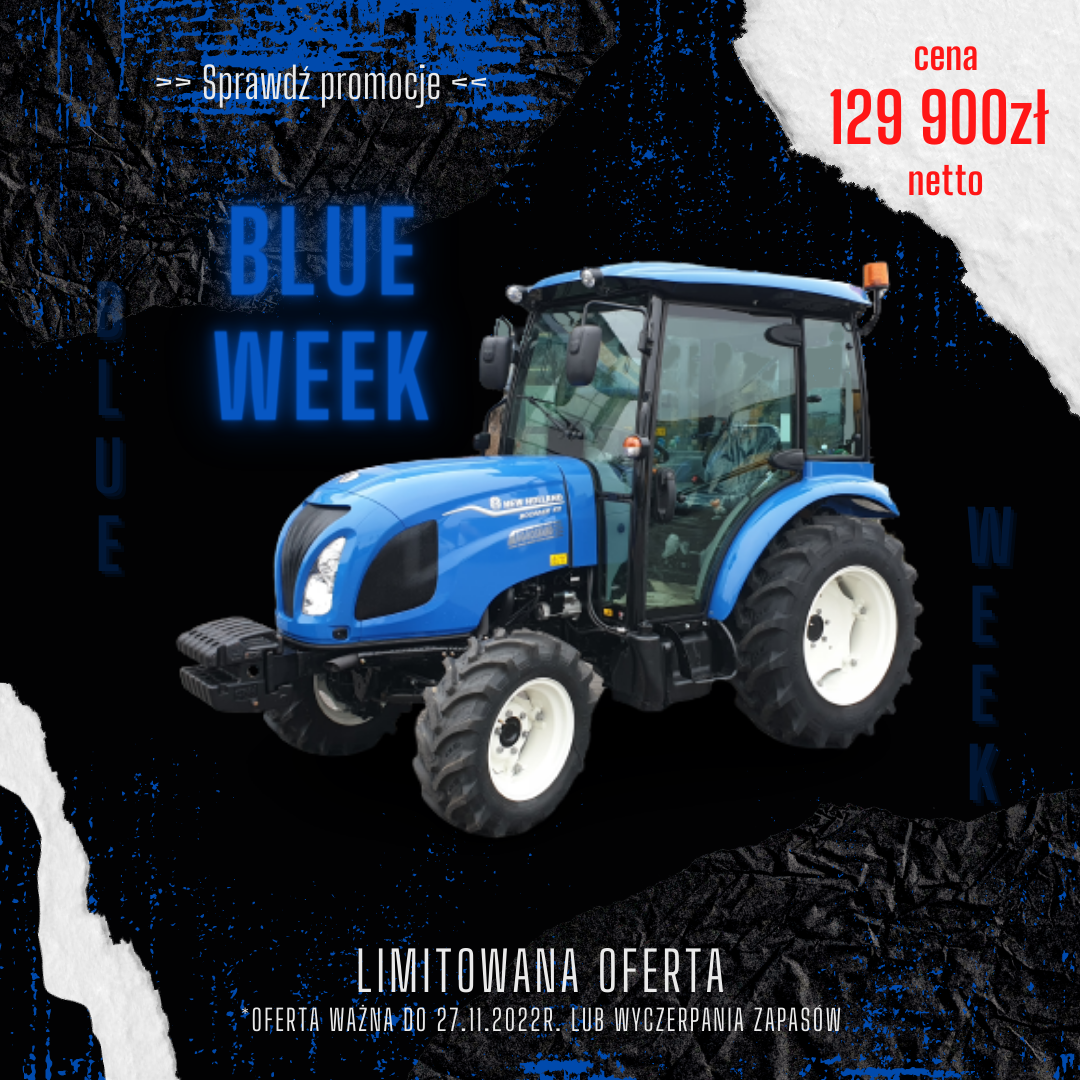 BLUE WEEK Boomer New Holland - Agroskład